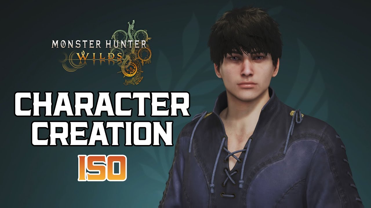 Monster Hunter Wilds - Male Character Creation 🎨🔥 (ISO) - YouTube