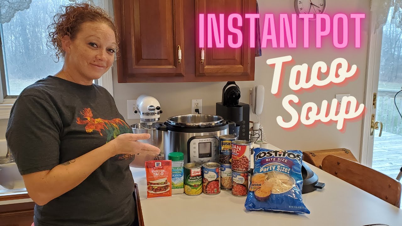 Cooking with Tellie - Chicken Taco Soup in the Instant Pot - YouTube