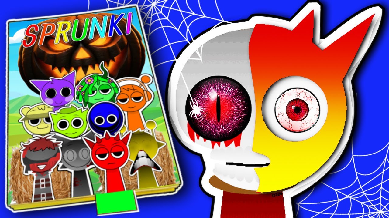 Making Incredibox SPRUNKI smiling critters GAME BOOK - YouTube