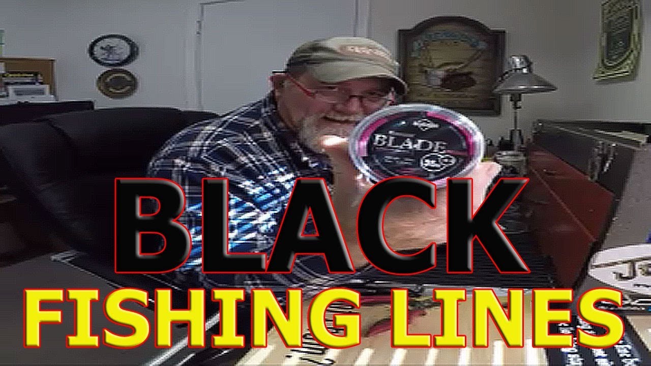 BLACK FISHING LINE? China Braid & Nylon Leader / TEST - YouTube