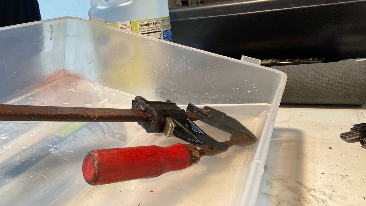 How to Repair tools that are rusted solid #rust #rustremoval #tools # ...