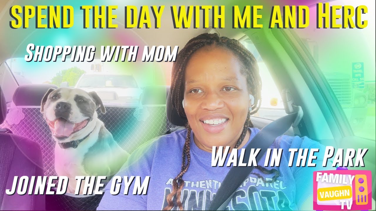 Me & Herc | I joined a Gym | Shopping With Mom | Vaughn Family TV - YouTube