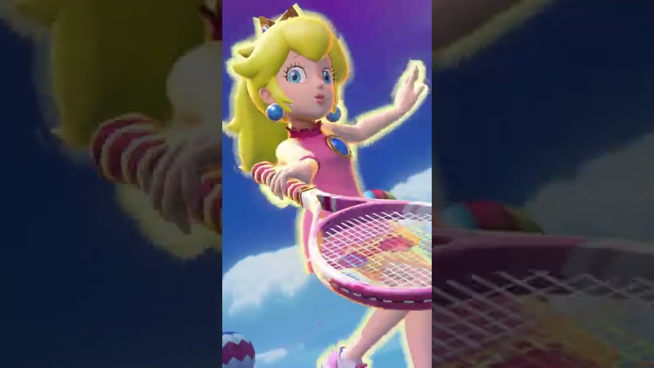 Peach - Special Shots - Mario Tennis Aces - YouTube