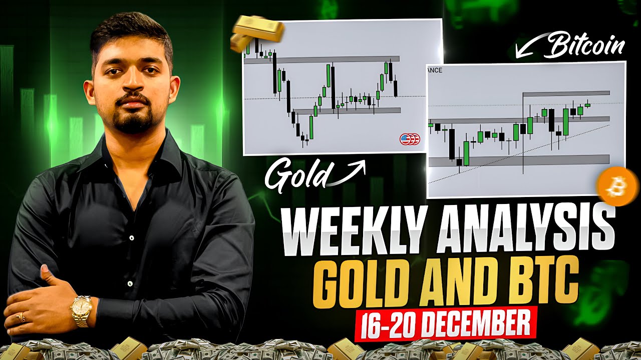 WEEKLY FORECAST STREAM | GOLD TRADING | FOREX HINDI | DEC 15 | DAY 209 ...