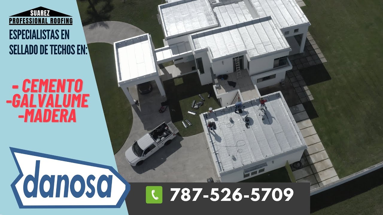 Somos expertos en Sellado de Techo con Danosa en Puerto Rico - YouTube