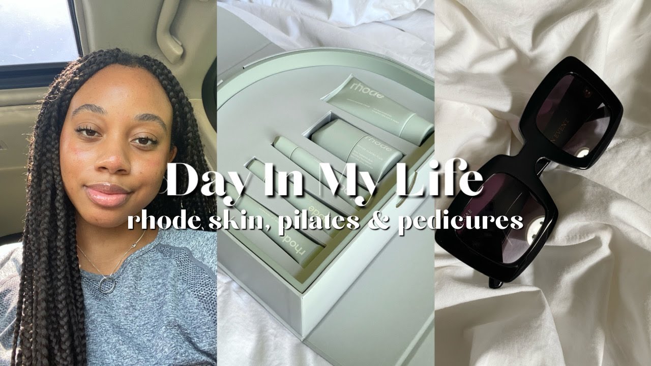 Vlog | Pilates, Pedicures & Rhode Skin Care | Taylor Miree - YouTube