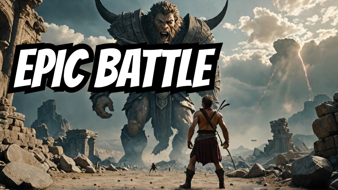 David and Goliath's Epic Battle | The Bible Stories Animated |Bible ...