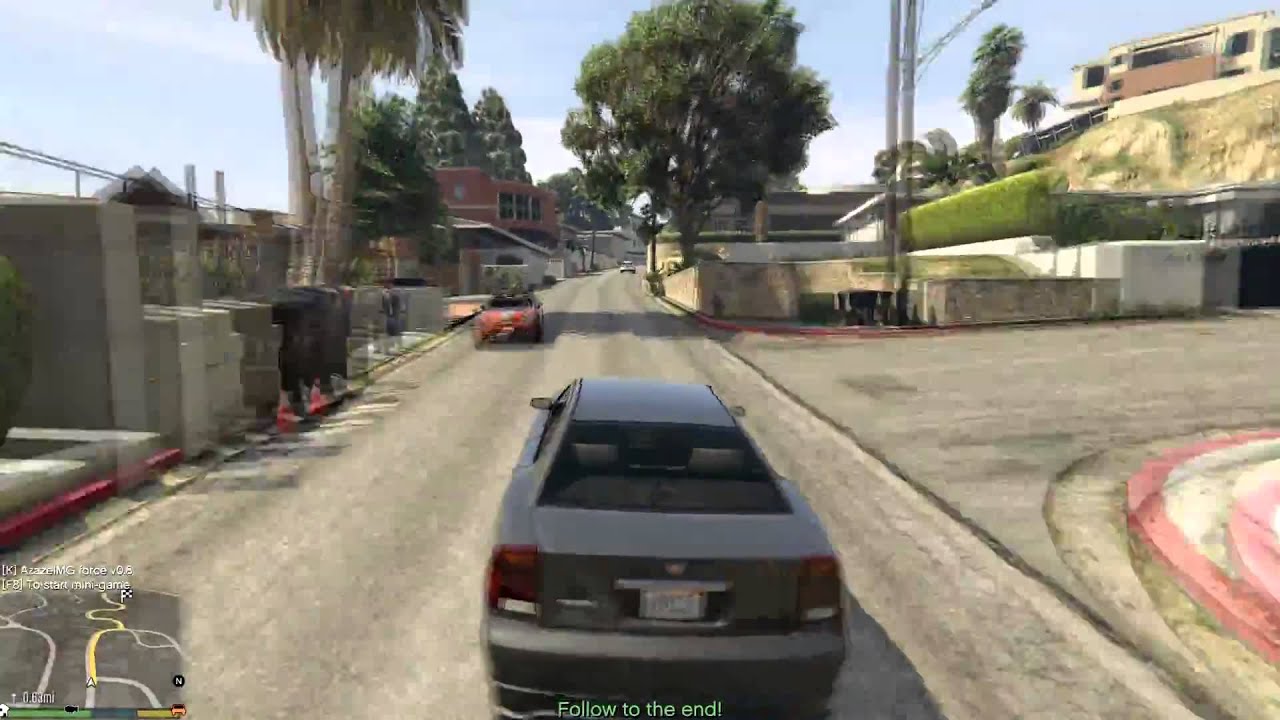 GTA 5 PC: Drag Race Mod - YouTube