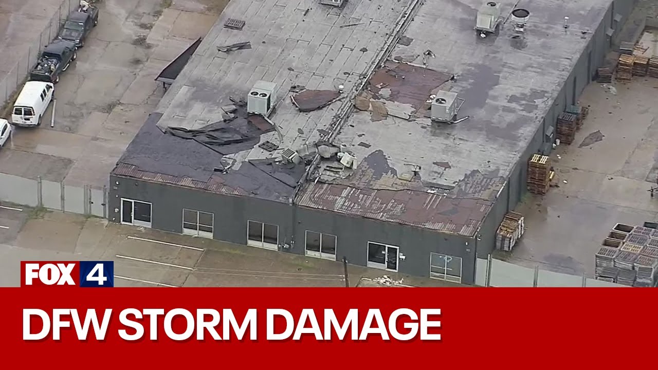 LIVE: Dallas-Fort Worth storm damage | FOX 4 - YouTube