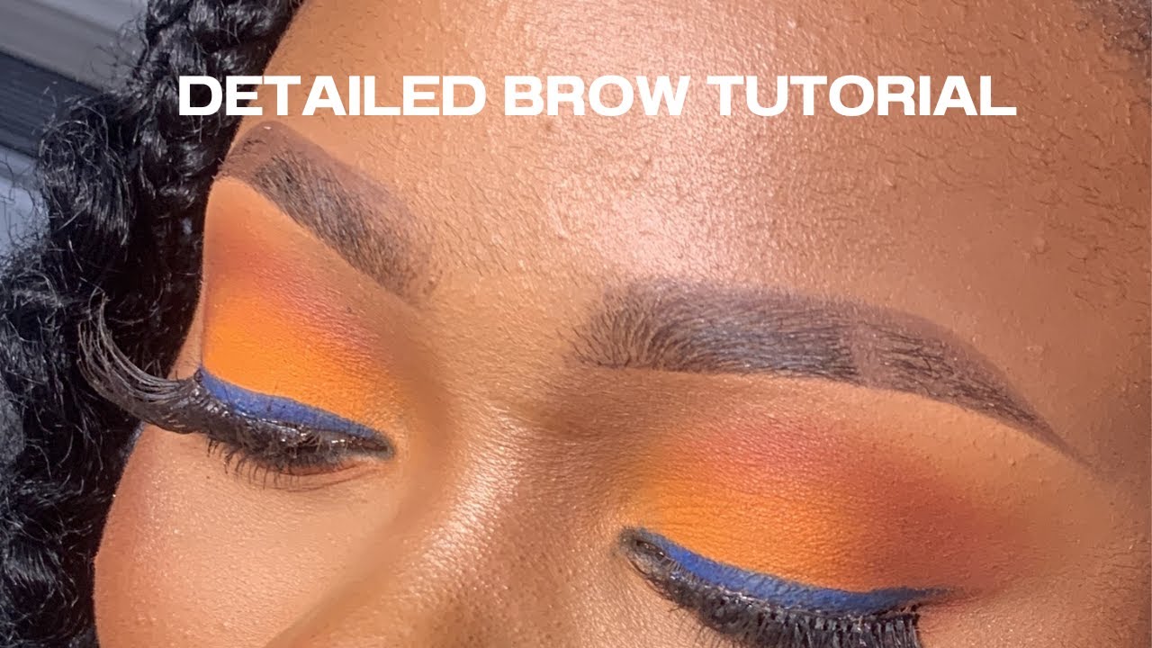 BEGINNERS FRIENDLY EYEBROW TUTORIAL | UNCENSORED - YouTube