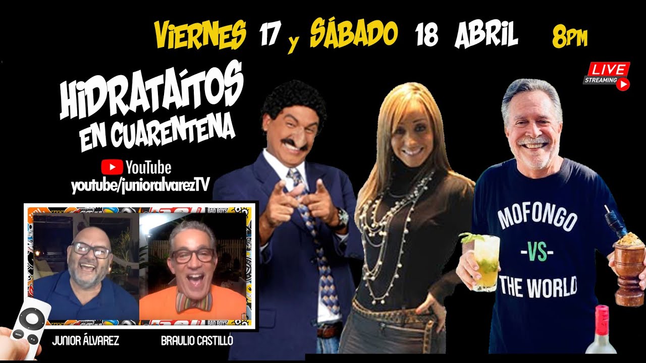 🤣 Comedia de PUERTO RICO COVID-COM (PROMO) "HIDRATAÍTOS EN CUARENTENA ...
