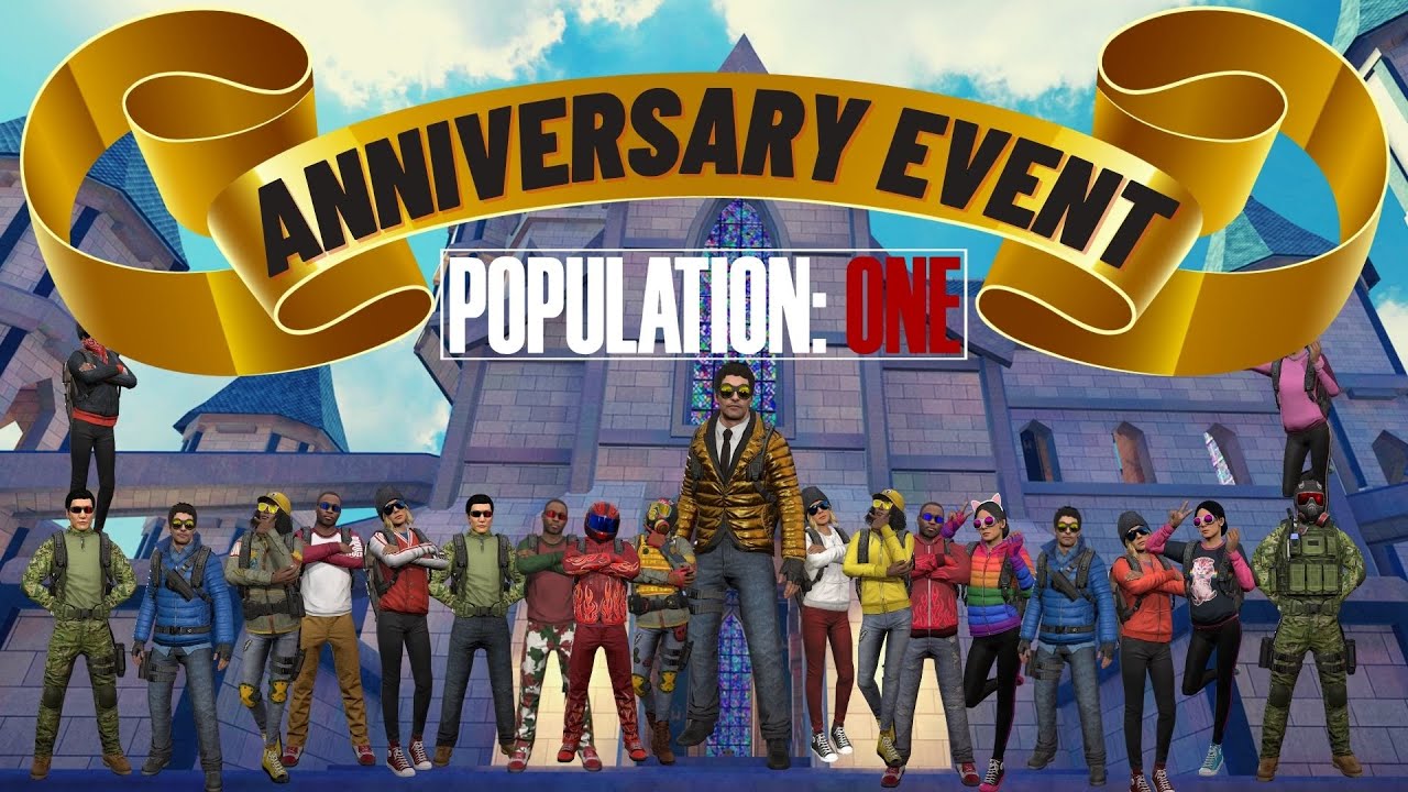 POPULATION ONE: *!! Anniversary Events Announcement !!* SIGN UP NOW ...