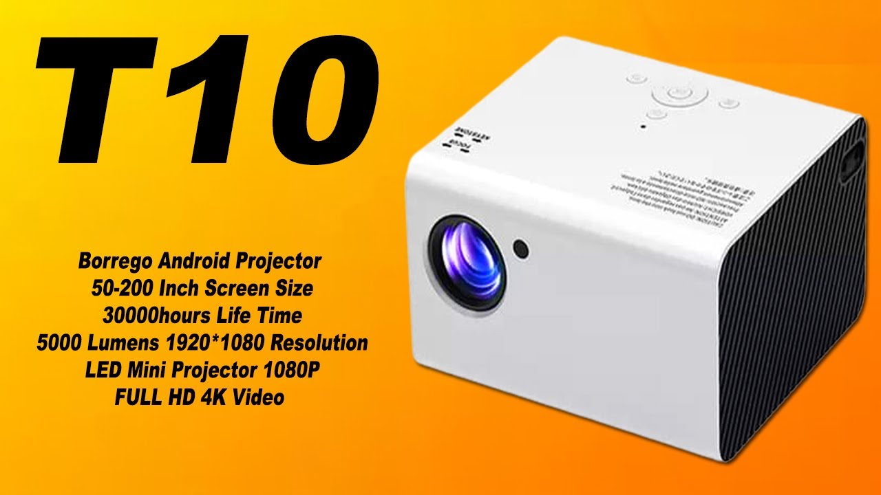 T10 Android Projector FHD 4K Kuwait 96078996 - YouTube