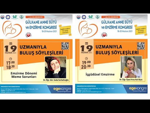 Uzmanıyla Buluş Söyleşileri: Emzirme Dönemi Meme Sorunları ve İçgüdüsel Emzirme.