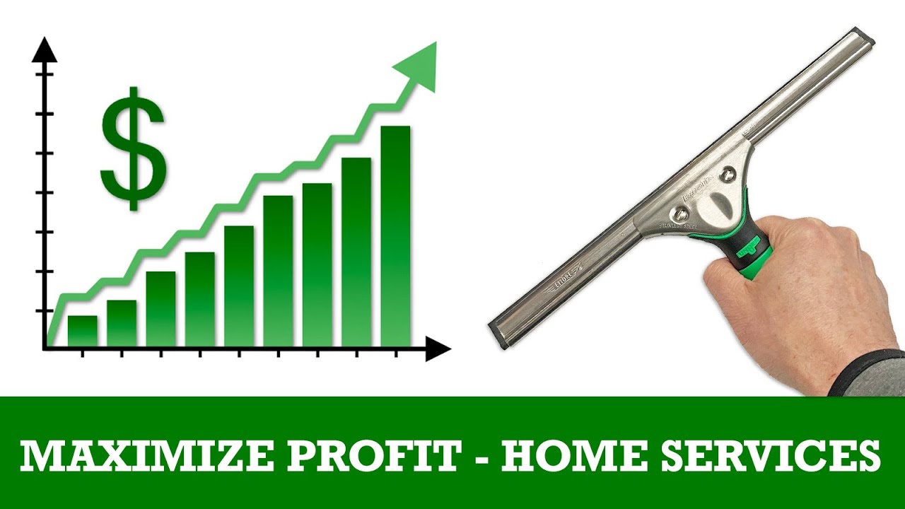 How to maximize profit in your home service business. - YouTube
