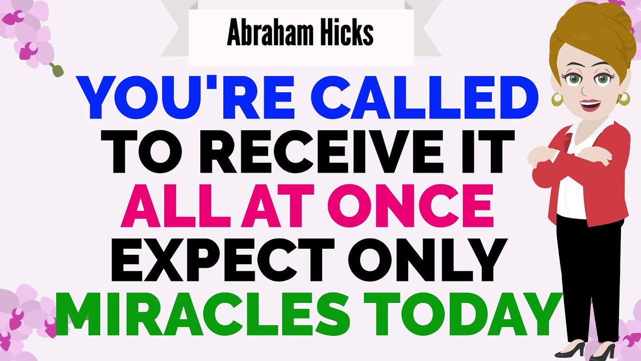 YOU'RE CALLED TO RECEIVE IT ALL AT ONCE EXPECT ONLY MIRACLES TODAY!🙏 ...