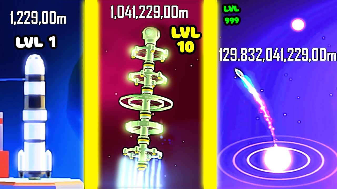 ЭВОЛЮЦИЯ РАКЕТЫ ЧТОБЫ ЛЮДИ ЗАХВАТИЛИ ВСЮ ВСЕЛЕННУЮ В ИГРЕ SPACE ...