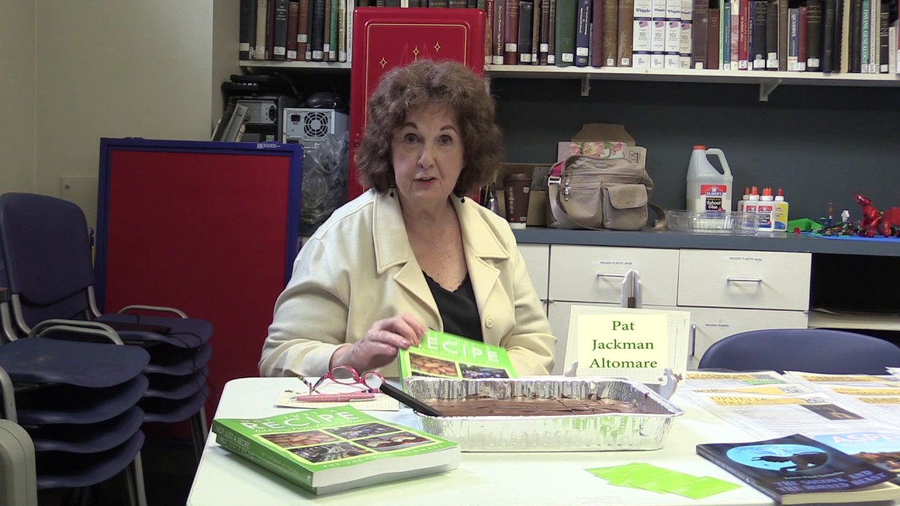 Pat Jackman Altomare Interview - Not Just a Recipe - YouTube