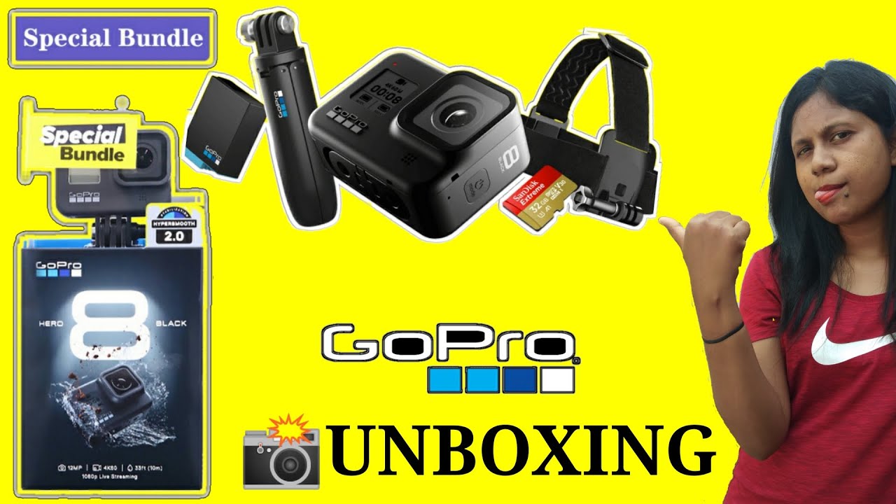 UNBOXING GO PRO HERO 8 | SPECIAL BUNDLE | MARY. - YouTube
