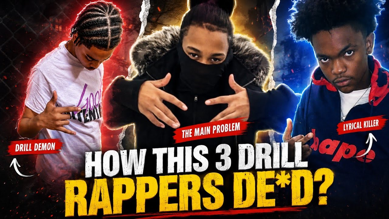How This 3 Drill Rappers 🕊? Notti Osama, Edot Baby, Rah Gz - YouTube