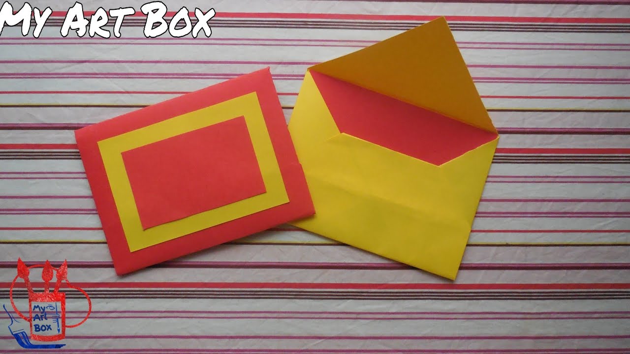 | Easy || Handmade || Envelop || DIY || Paper Craft || Paper card cover ...