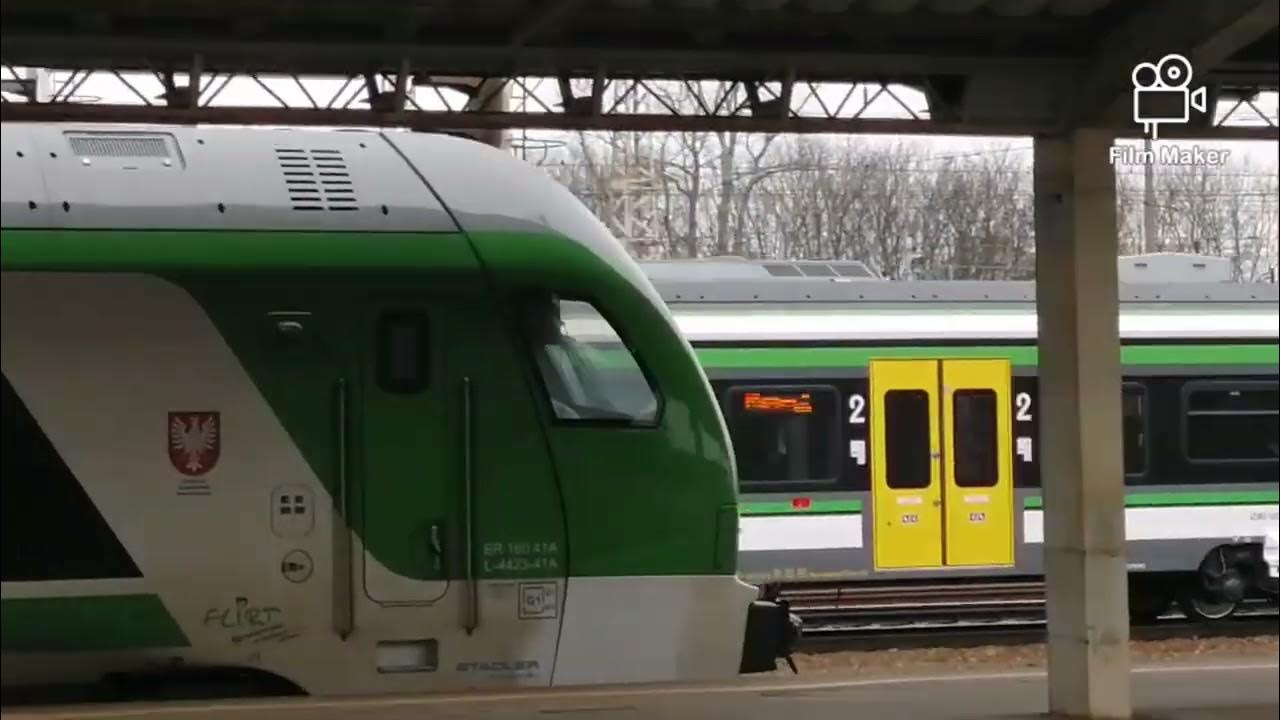 Pociągi na stacji Warszawa Wschodnia - YouTube