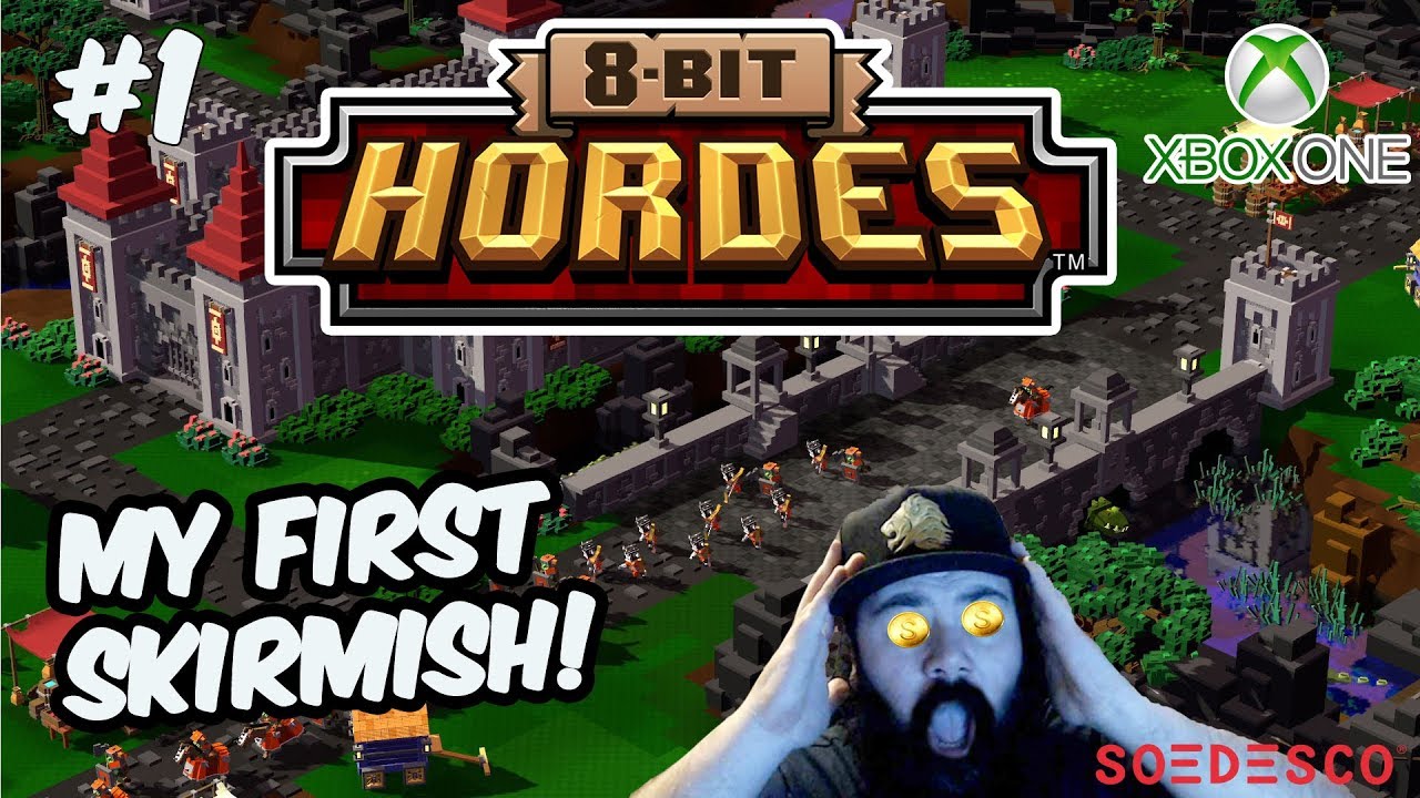 MY ARMY OF TROLLS! - 8 Bit Hordes Xbox One #1 (Normal Skrimish Learning ...