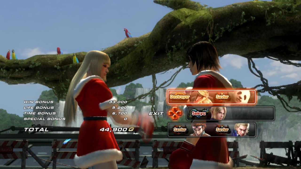Tekken Tag Tournament 2 Ghost Battle - Asuka & Lili (Santa, RPCS3 ...