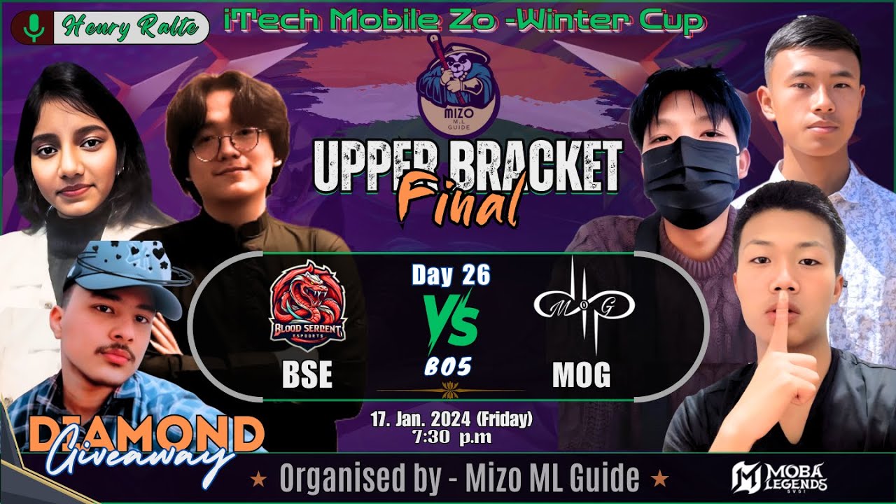 🔴Final | MIZORAM v. DELHI | iTech Mobile Zo-Winter Cup | Mizo ML Guide | #mlbb # ...