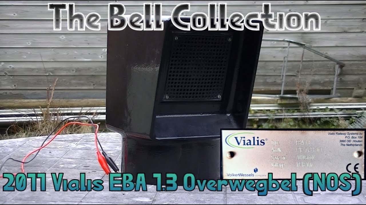 The Bell Collection: 2011 Vialis EBA 1.3 Electronic Crossing bell - YouTube