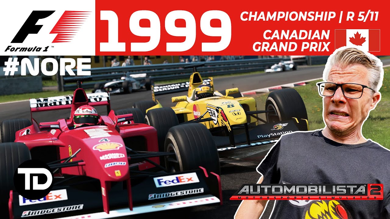 F1 1999 Custom Championship in Automobilista 2 | Round 5/11 Canadian ...
