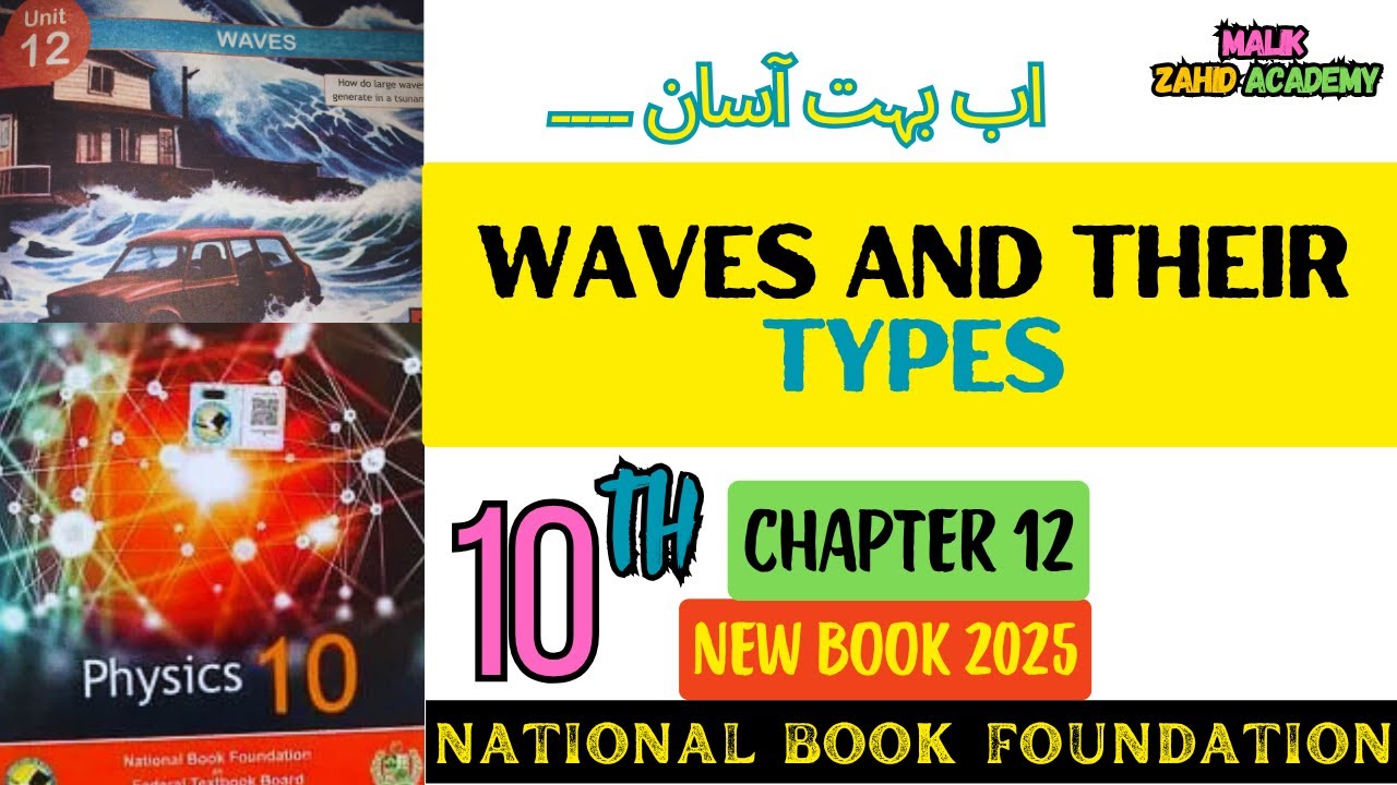 Waves And Their Types Chapter 12 | Physics 10 | National Book ...