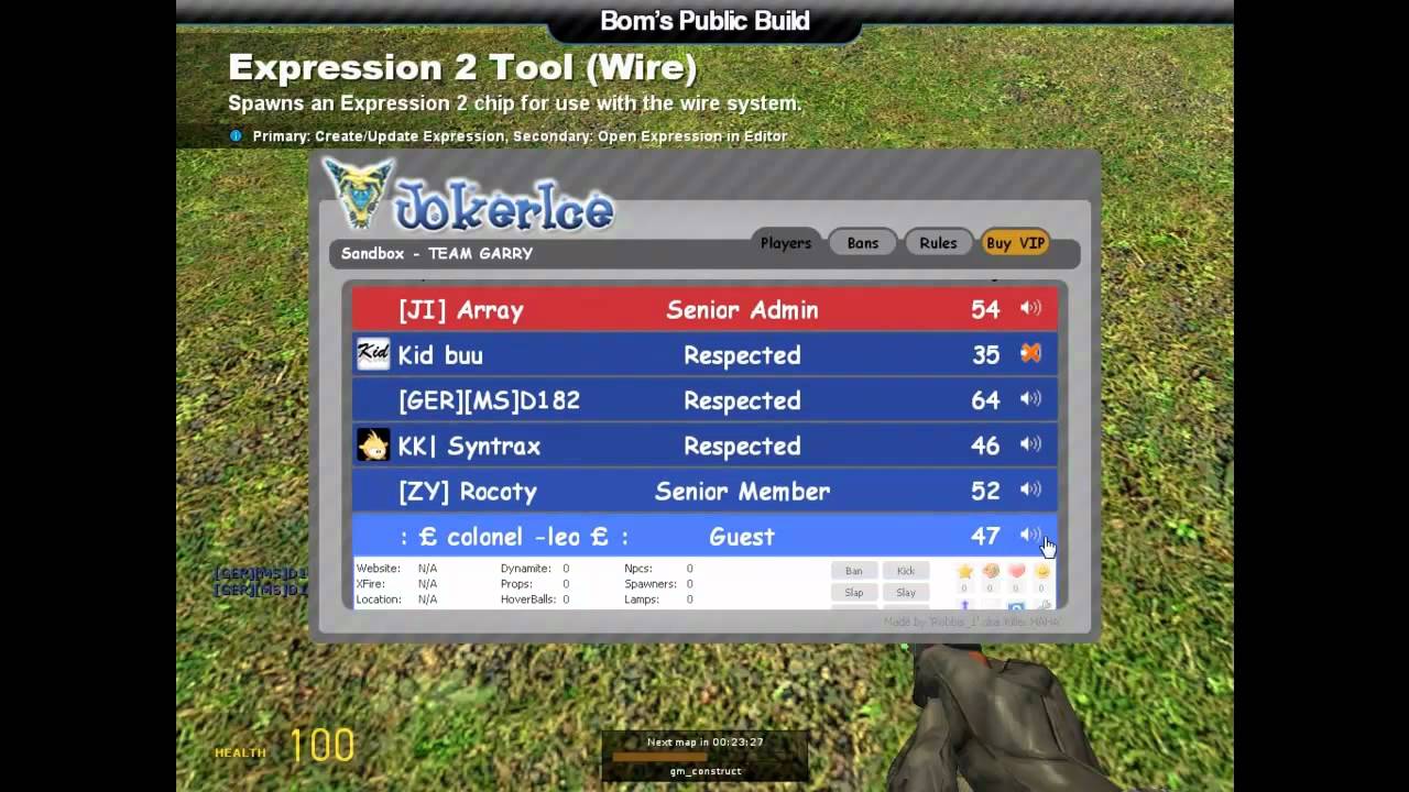 Garry's Mod Simple Expression 2 . - YouTube