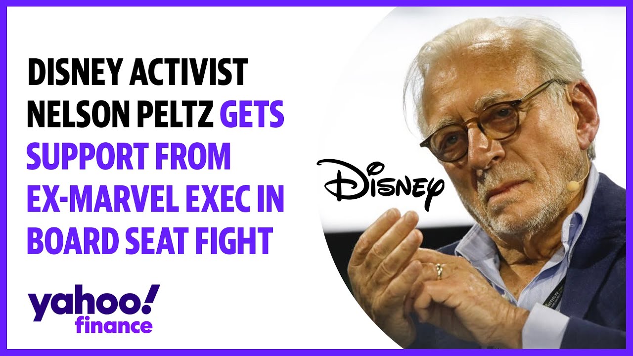 Disney activist Nelson Peltz gets support from ex-Marvel exec in board ...
