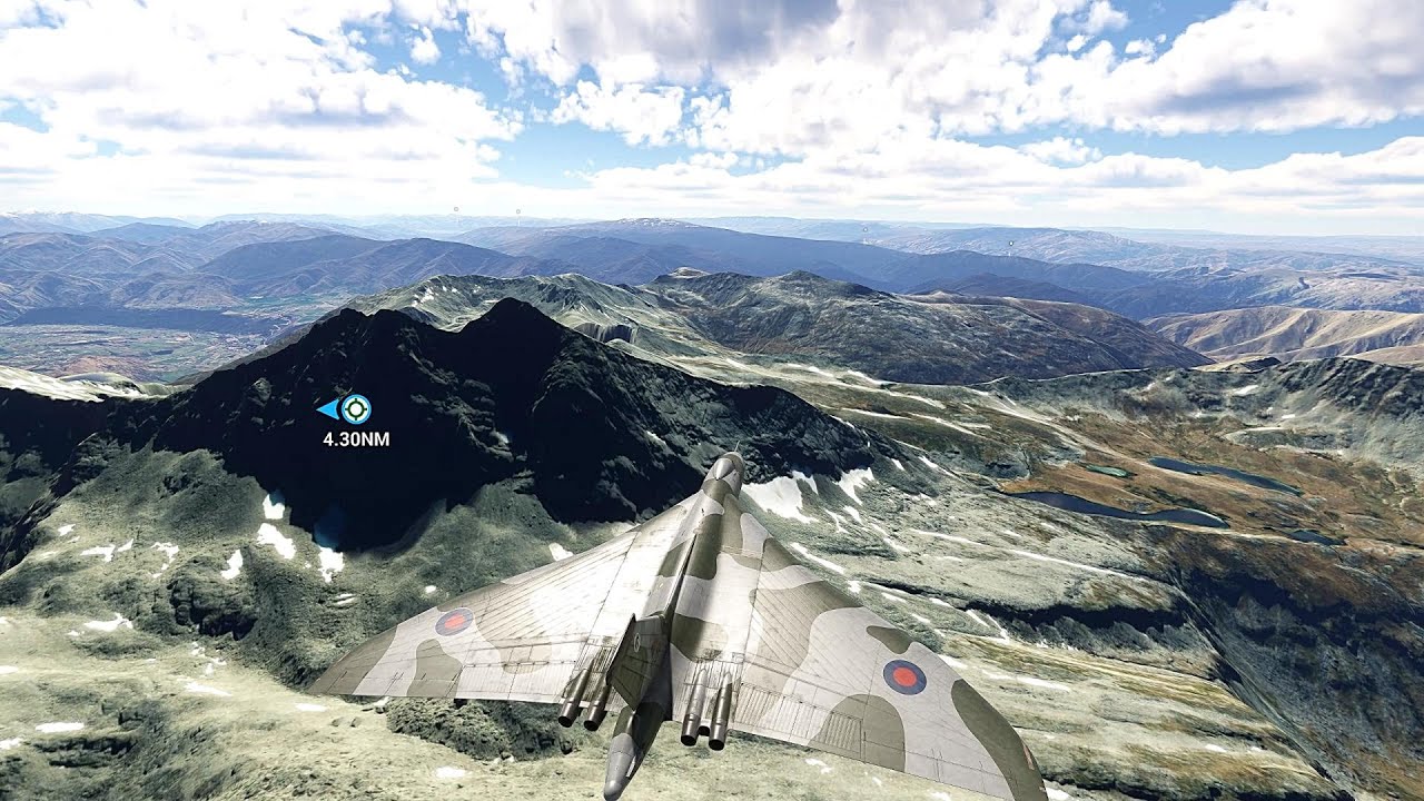 Microsoft Flight Simulator Avro Vulcan Quick Showcase Flight - YouTube