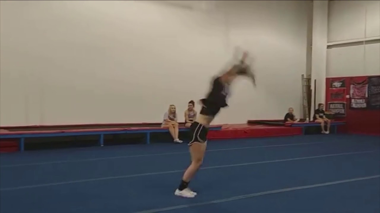 2019-12-29 VEA Cheer Layout Pass Practice - YouTube