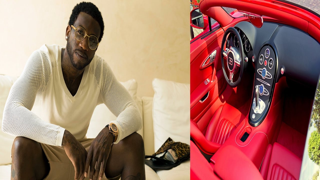 GUCCI MANE DROPS $3.5 MILLIONS ON TWIN RED BUGATTI VEYRON'S - YouTube