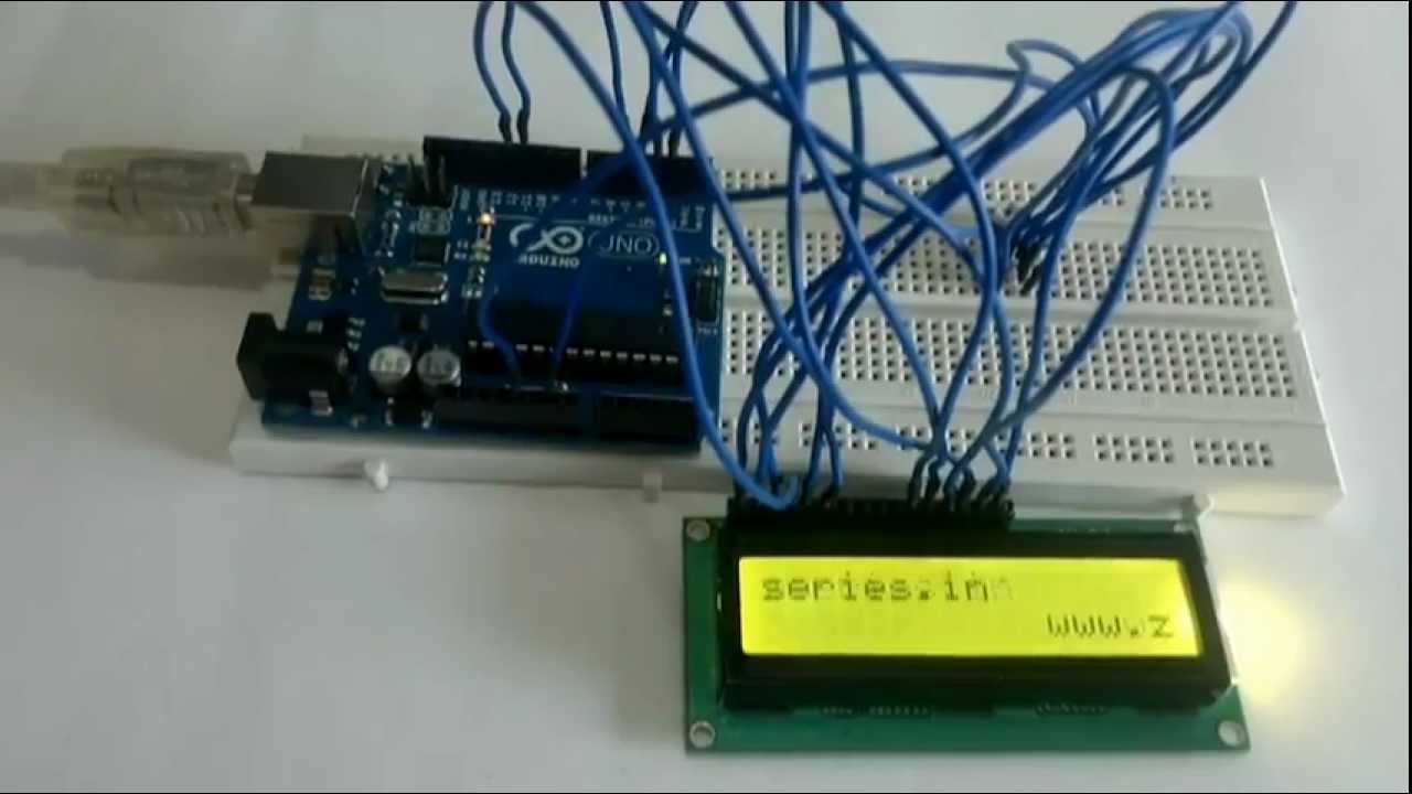 Lcd Autoscroll Code Arduino Youtube