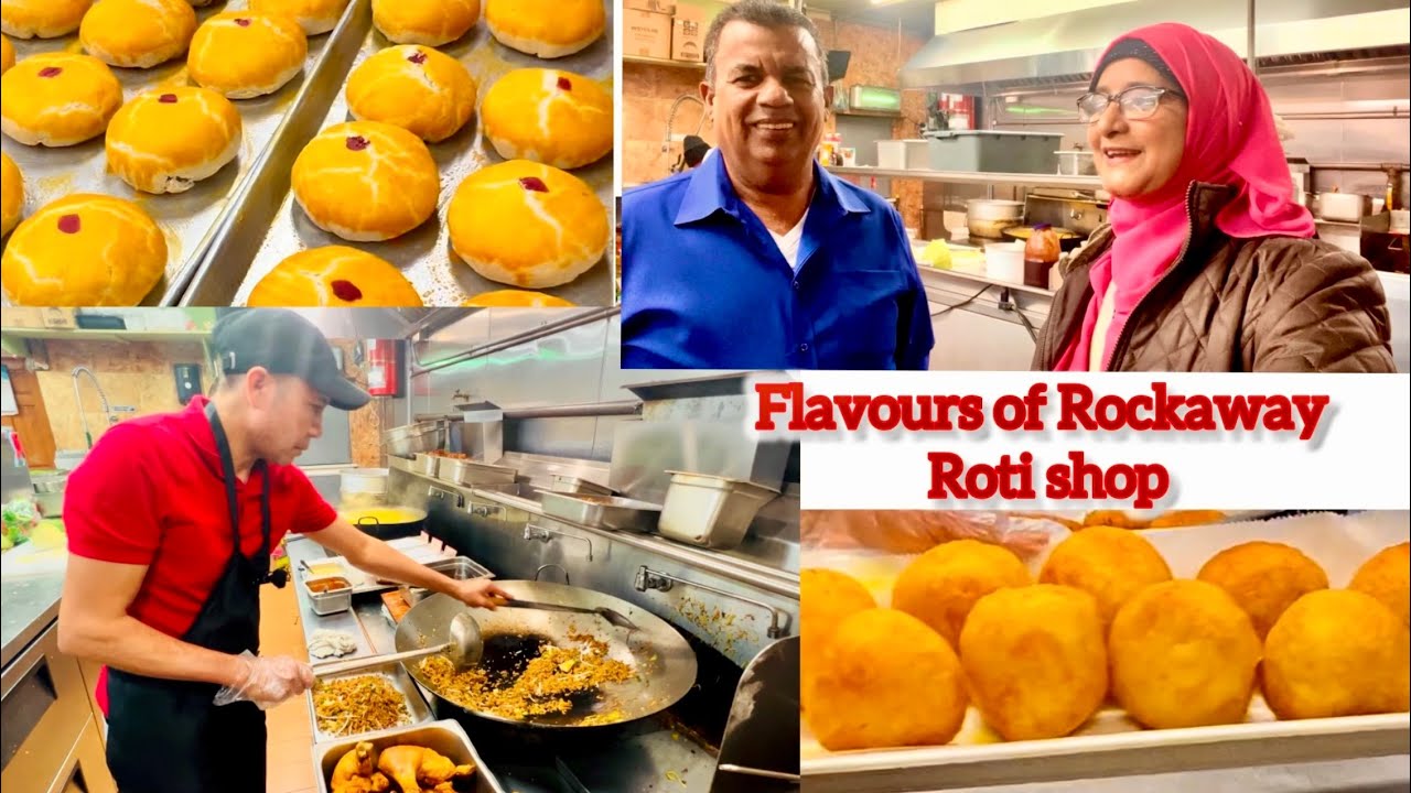 Inside the kitchen of Rockaway Roti Shop - YouTube