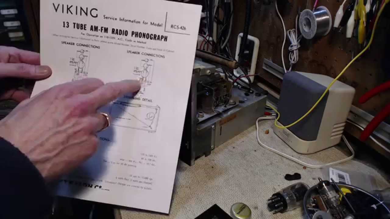 Viking Console Stereo Video #13 - Hub, Soldering Iron, Jukebox and ...