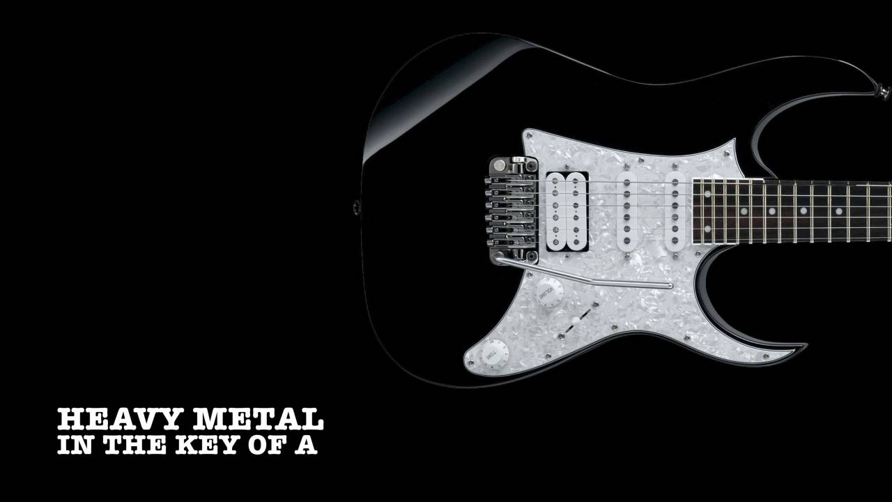 Heavy Metal / Hard Rock backing track in A - YouTube