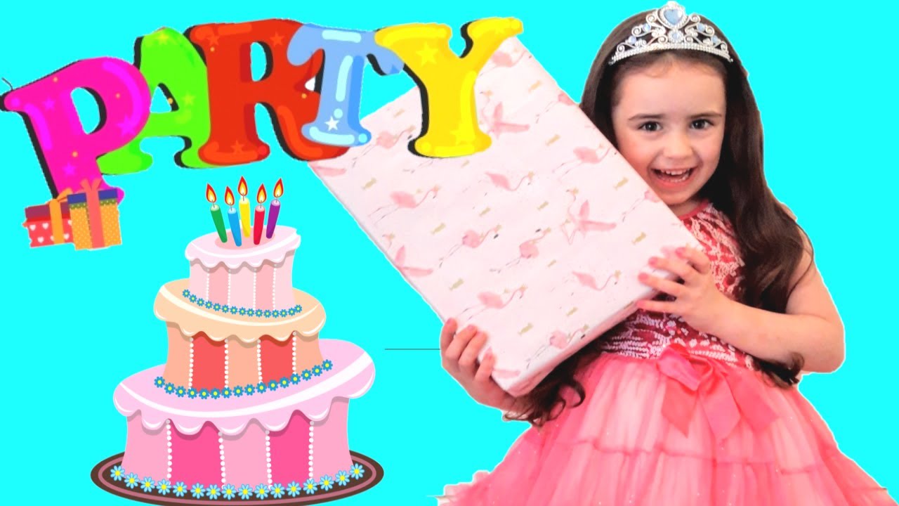 PRETEND PLAY Princess Party Dress up with Kids Make Up Toys - YouTube
