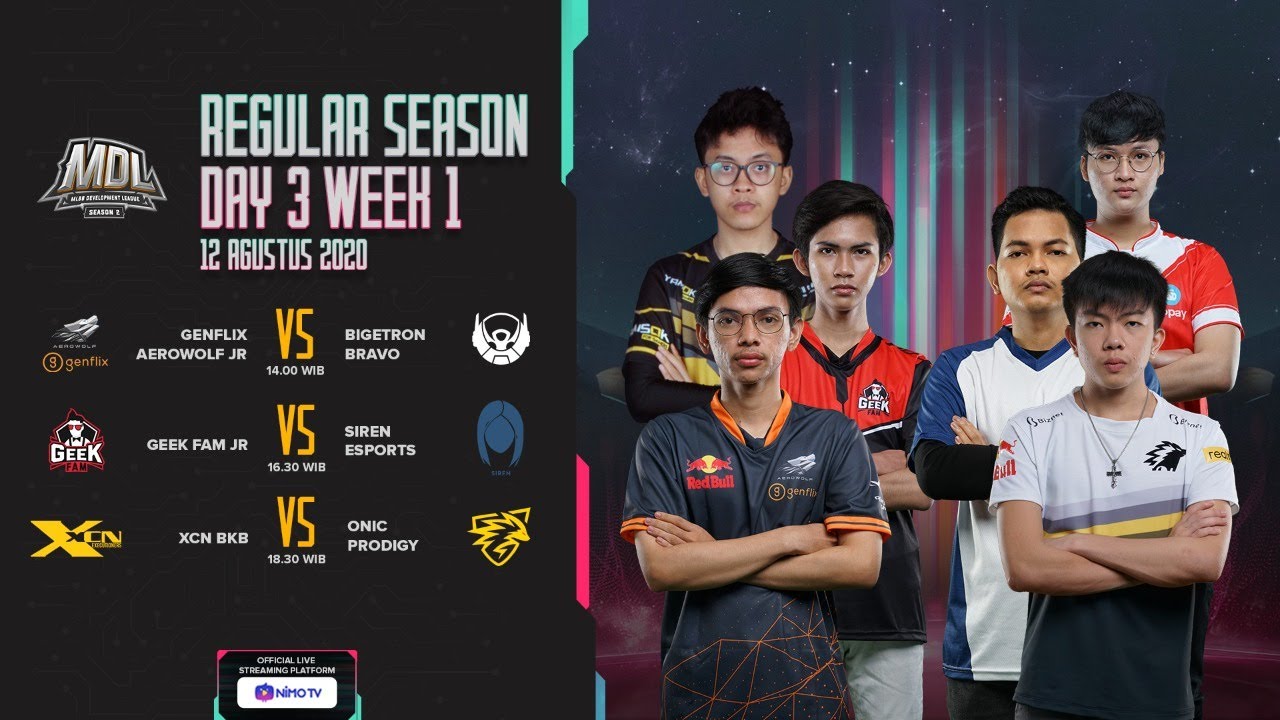 MDL-ID S2 Regular Season Week 1 Day 3 - YouTube