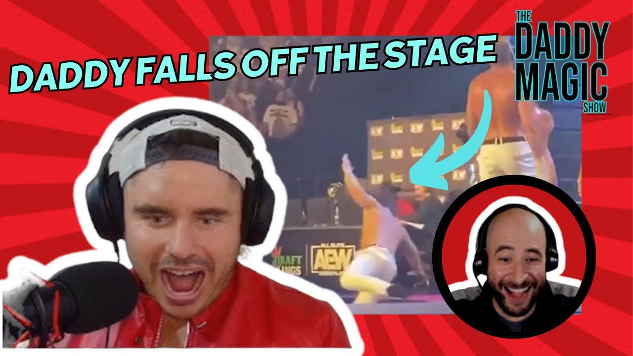 Daddy Magic Falls Off The Stage!!! - YouTube