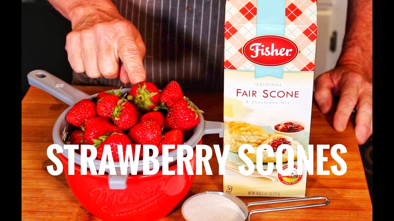 Fisher Mills Scones and Strawberries 😀 A 100 Year Tradition In The ...