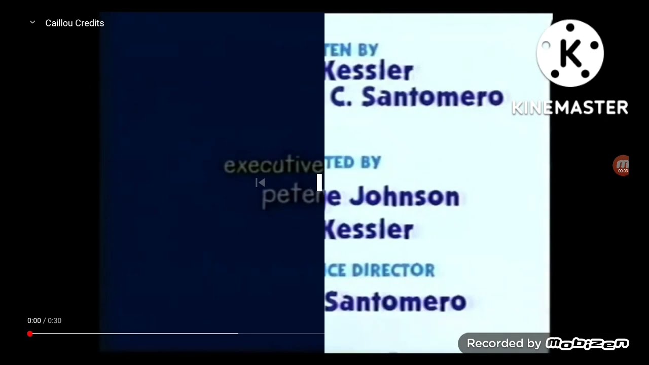 Blue's Clues,Caillou and Pocoyo Credits Remix - YouTube