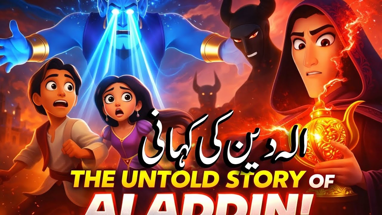 Aladdin ki kahani | Aladdin Real Story | Urdu Stories - YouTube