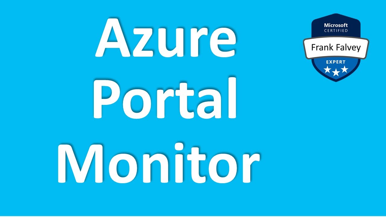 Microsoft Azure Monitor Tutorial - YouTube