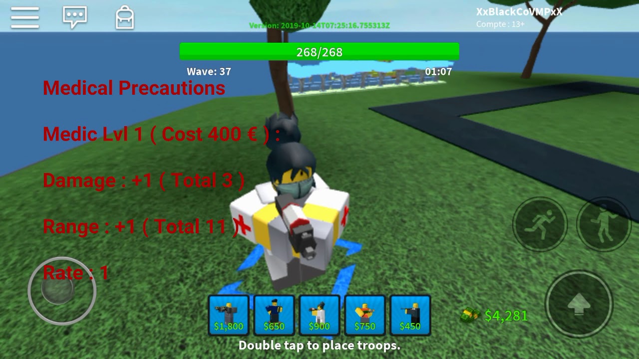 Medic Review / Tower Defense Simulator ( Roblox ) - YouTube