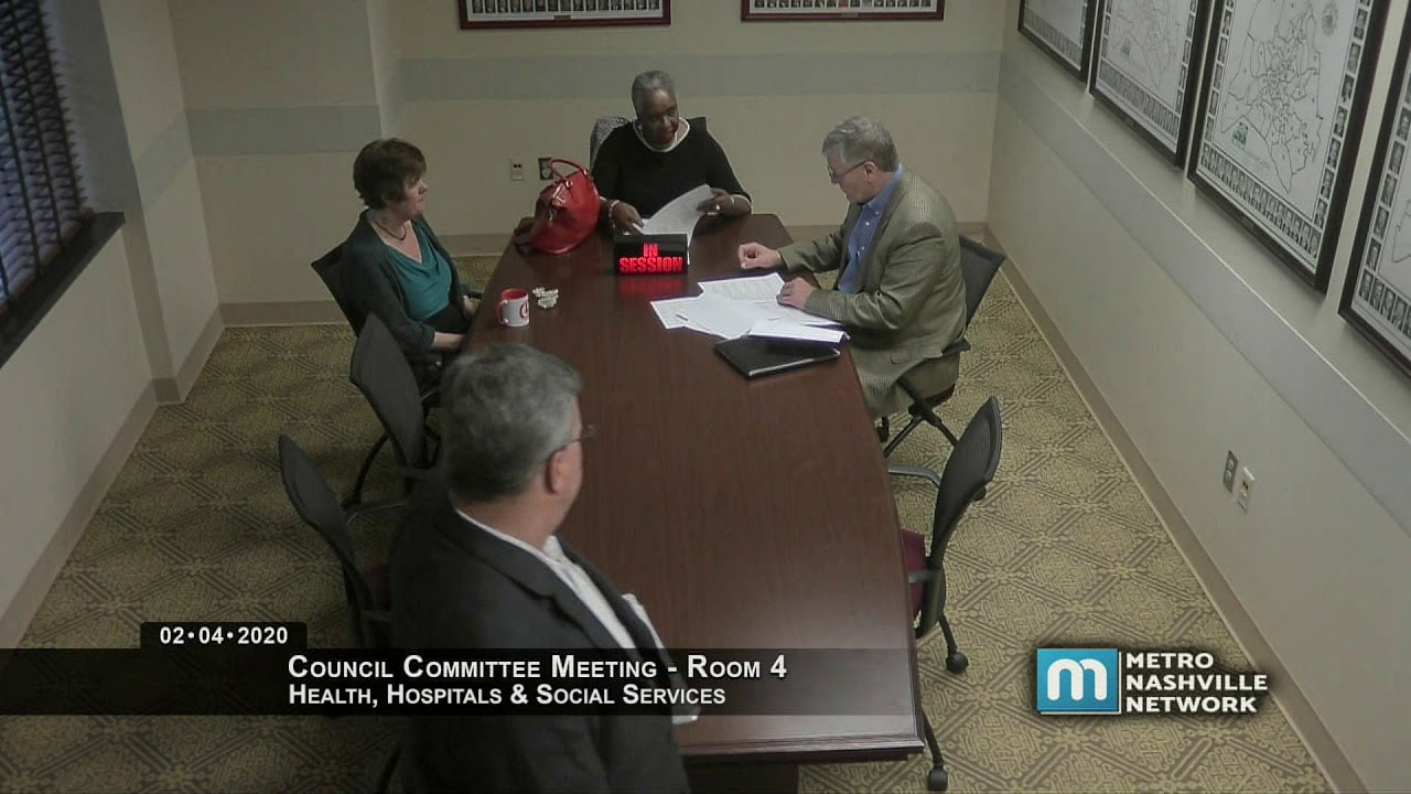 02/04/20 Council Committees: Health, Hospitals, and Social Services ...